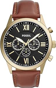 Amazon.co.jp: [フォッシル] 腕時計 48MM FLYNN BQ2261 メンズ ブラウン : ファッション