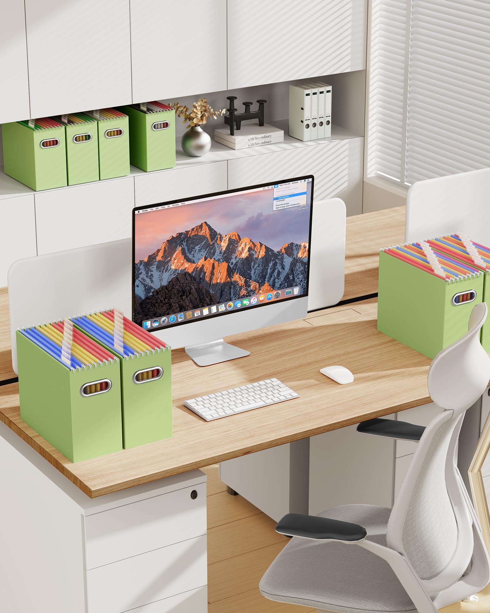 Snapklik.com : Oterri File Organizer - Small Cardboard Storage Box ...