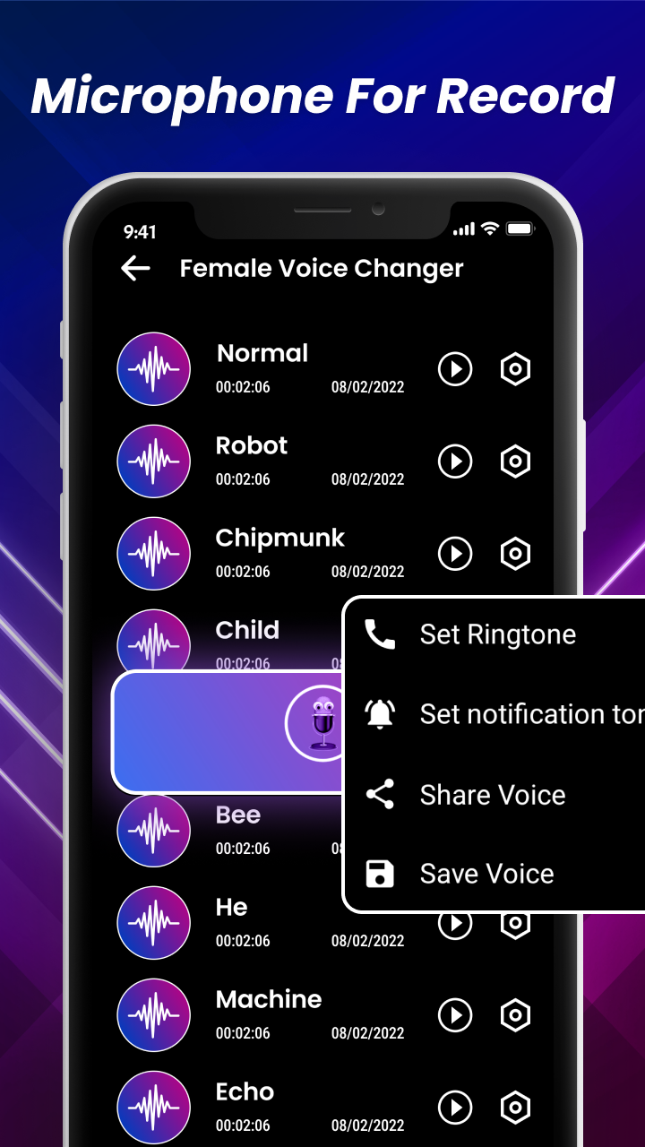 Female Voice Changer - App on the Amazon Appstore