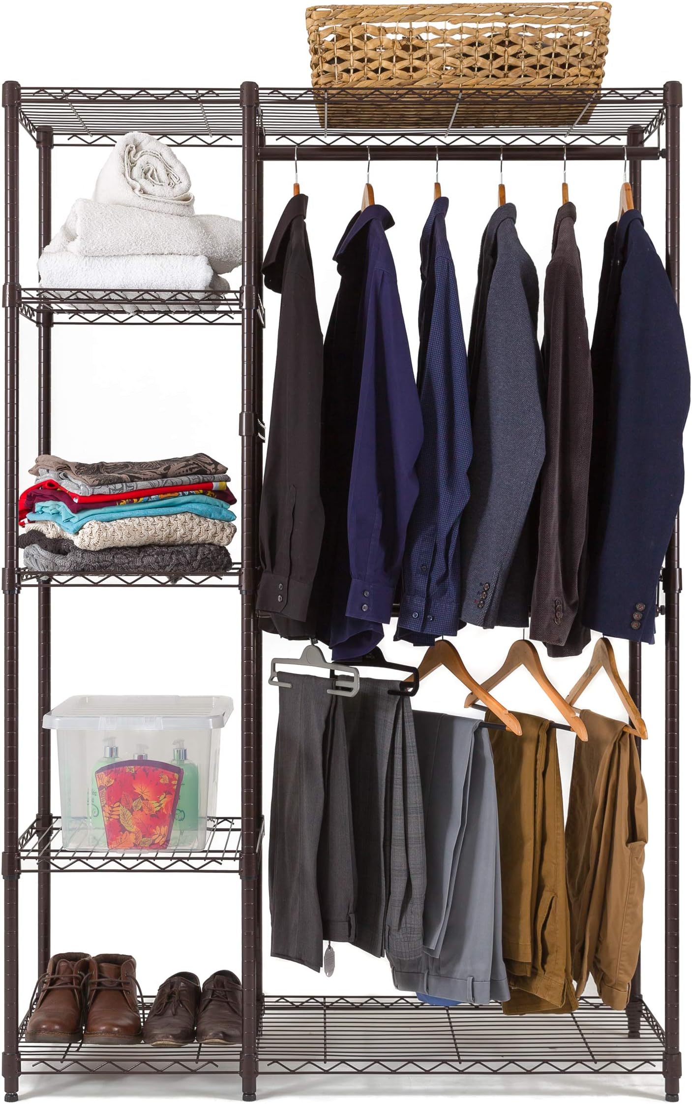 Chrome Heavy Duty Clothes Storage System - Maximise Your Storage Space ...