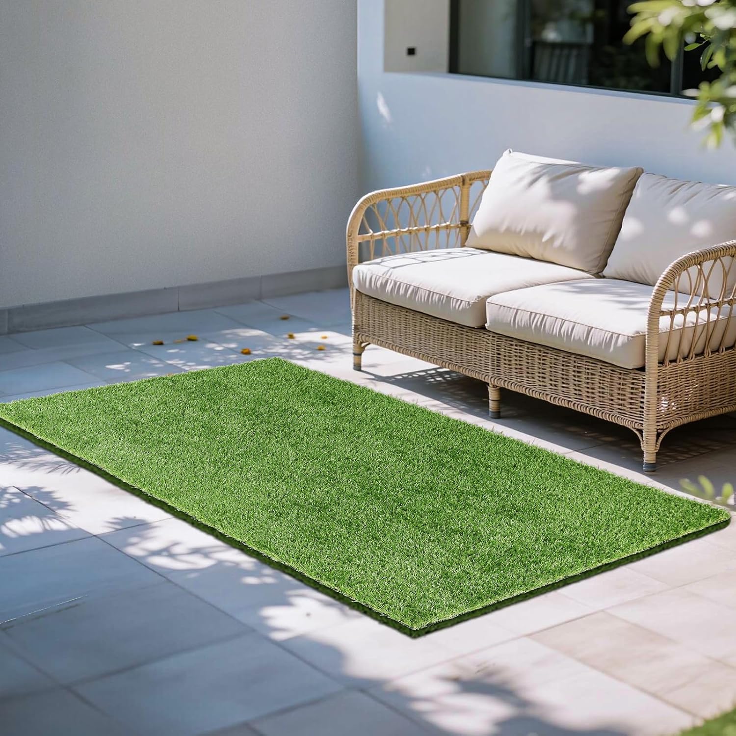 Amazon.com: Yinoos 5x8 Ft Artificial Turf Grass for Outdoor, Premium ...