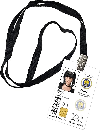 Amazon.com : NCIS Abigail Sciuto Novelty ID Badge Prop Costume - N ...