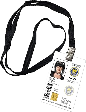 Amazon.com : NCIS Abigail Sciuto Novelty ID Badge Prop Costume - N ...