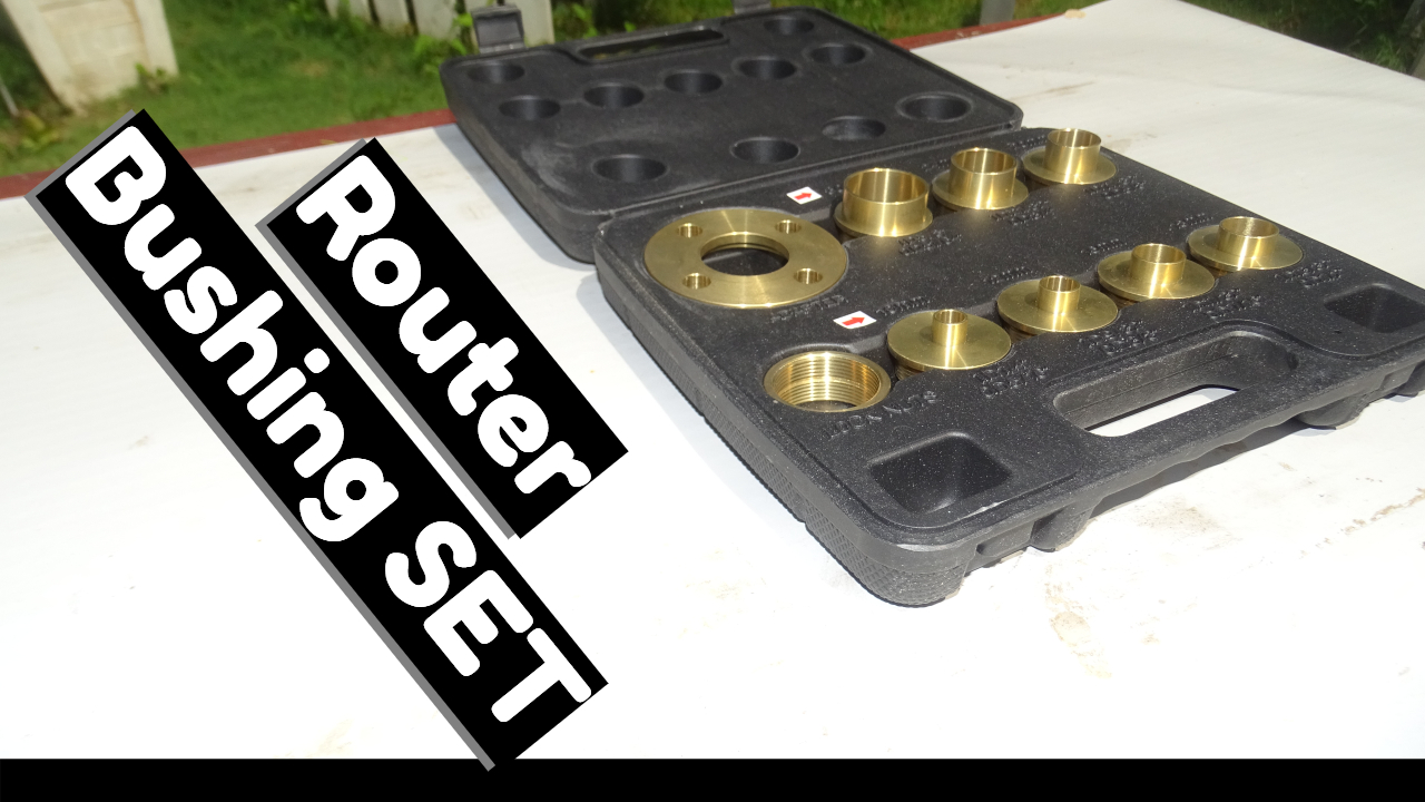 Watch Router Template Guides Bushing Set Overview on Amazon Live
