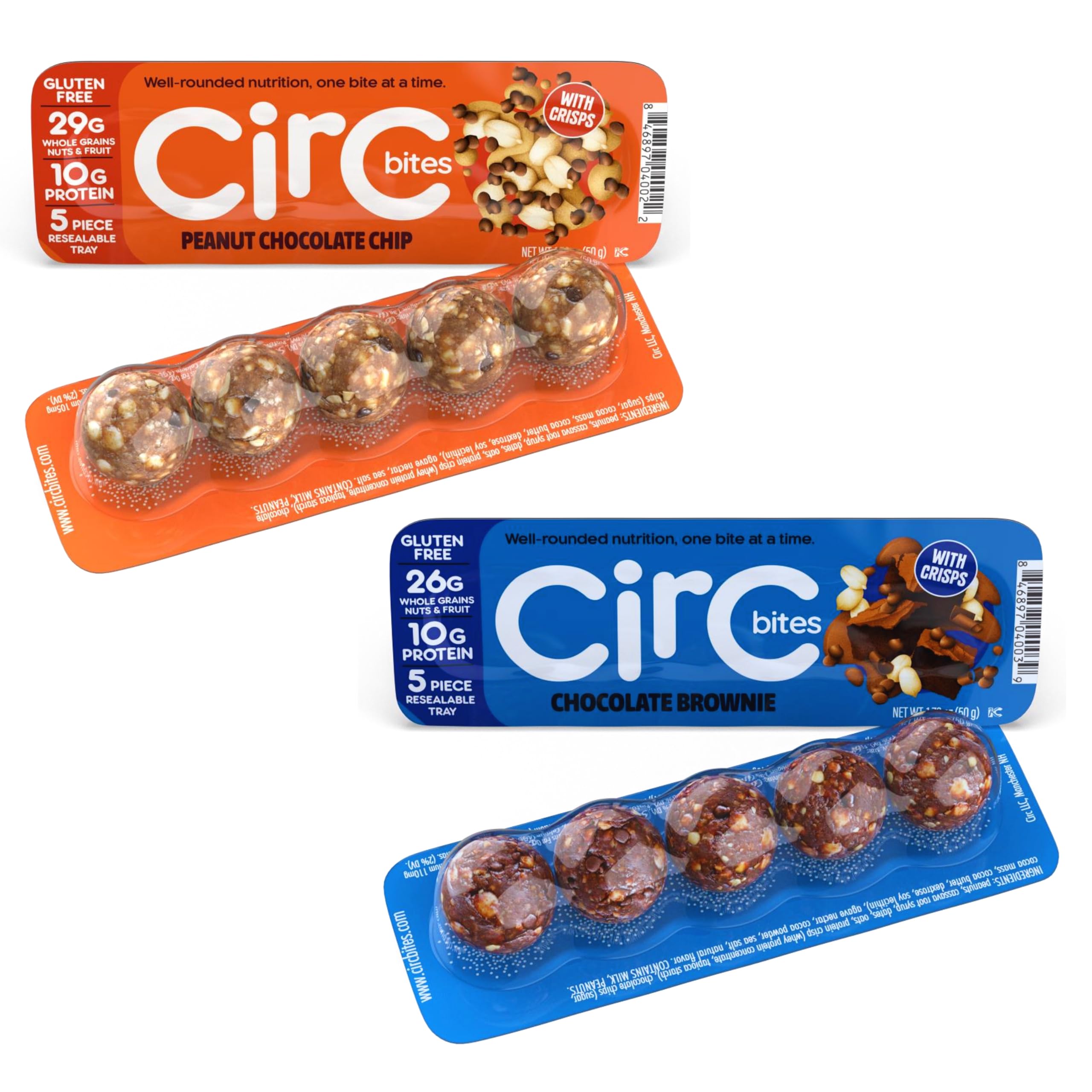 Amazon.com : CirC Protein Balls, Chocolate Lovers 8 Pack, Gluten Free ...