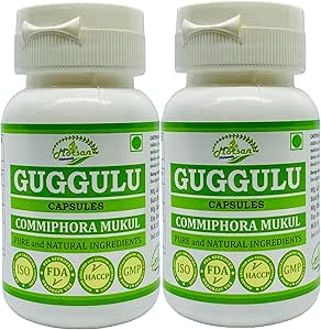 Guggulu (Commiphora Mukul) Extract Capsule, Herbal Supplement by Morsan ...