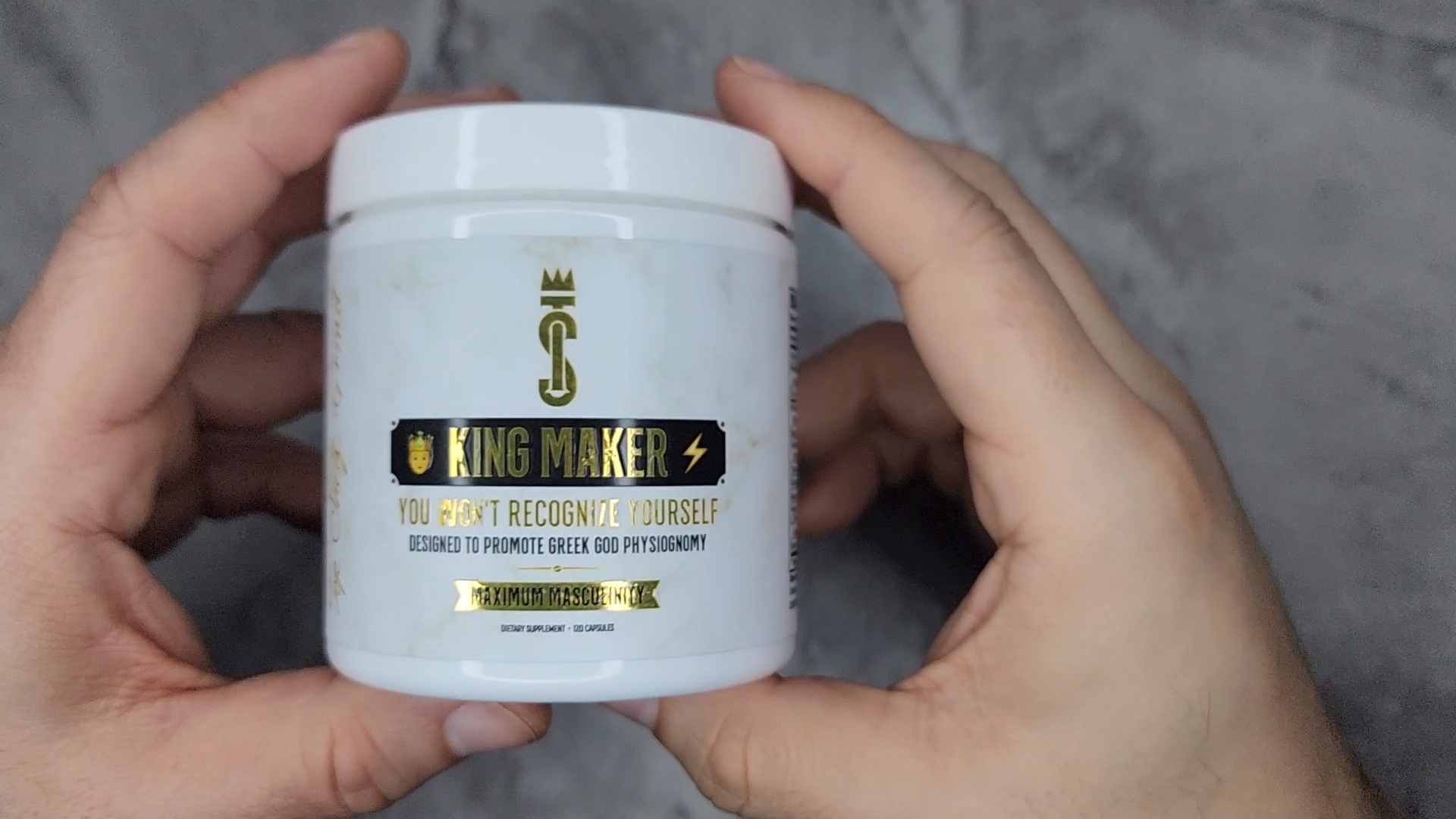 Watch Real Review of King Maker Anabolic Supplement for Men on Amazon Live
