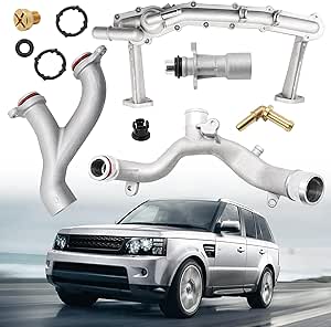 Engine Cooling System Replace Kit Compatible for Jaguar Land Rover 3.0L ...