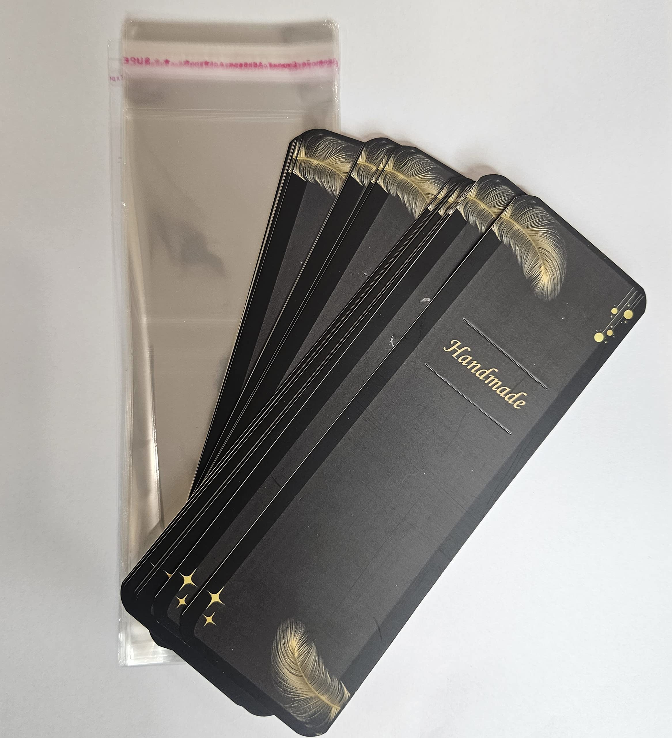 Precious Art by Sonal Bookmark Packing Set (Pack of 30) (Black ...