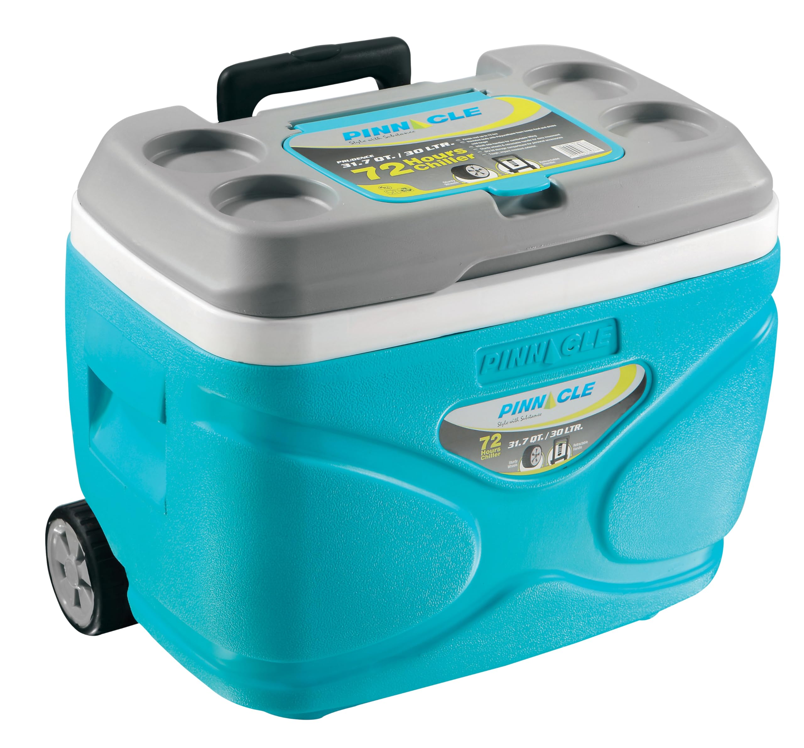 Pinnacle's Prudence Chiller Ice Box 30 LTR : Ice Cube Box with Wheels ...