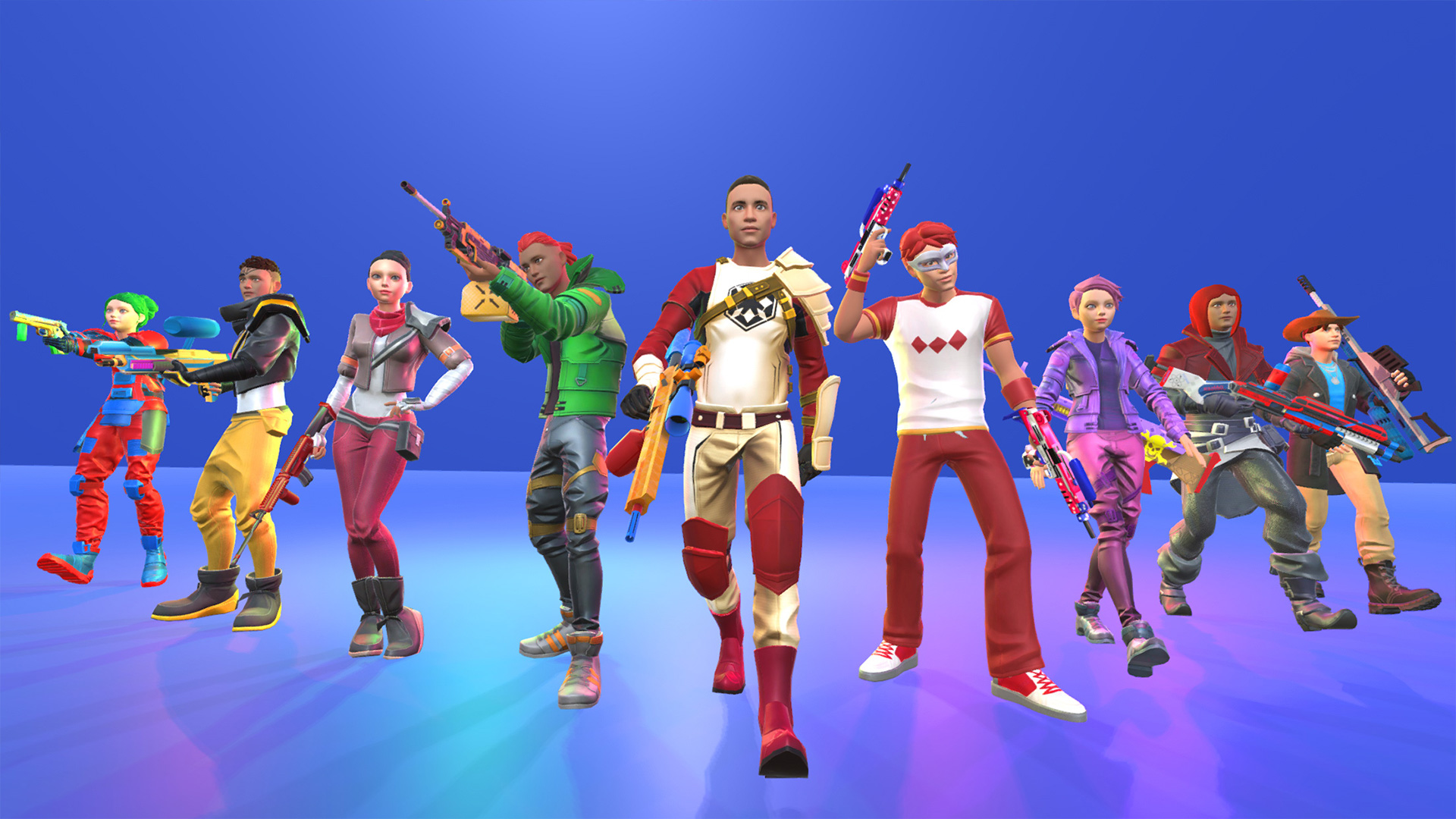 Paintball Arena Fields Of Battle Kids Games For Free: Colorful ...