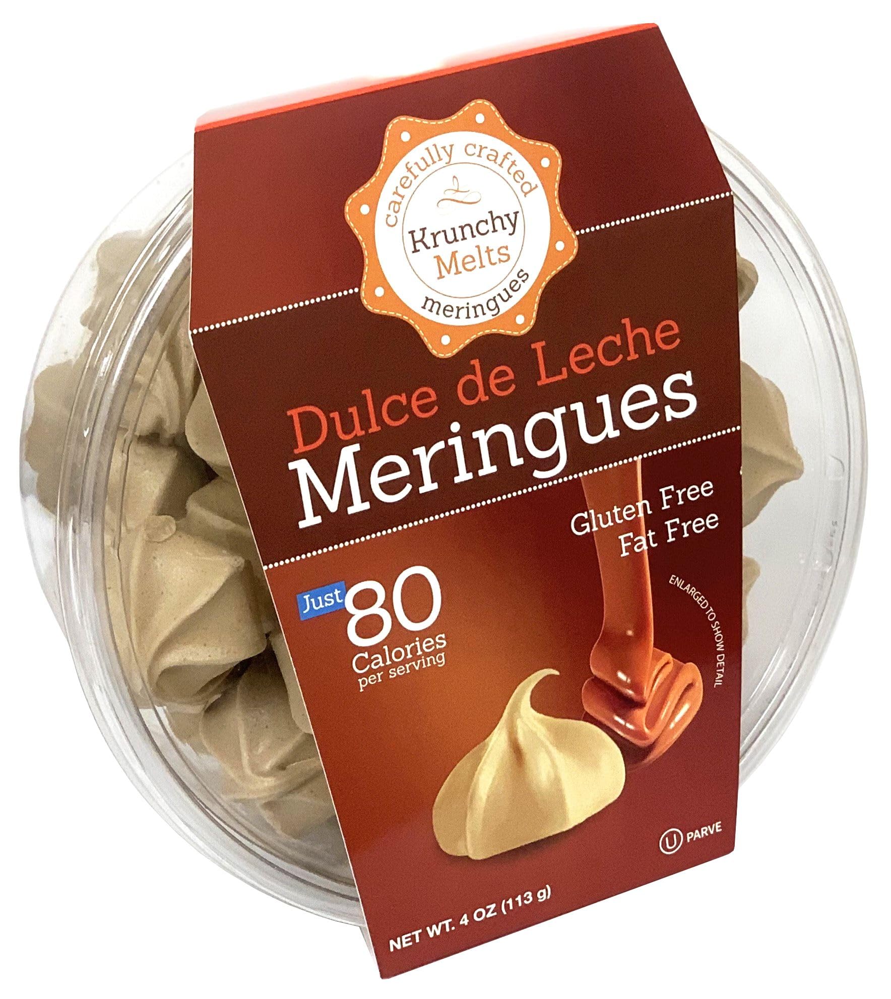 Amazon.com: Krunchy Melts Original Meringue Cookies | Dulce de Leche ...