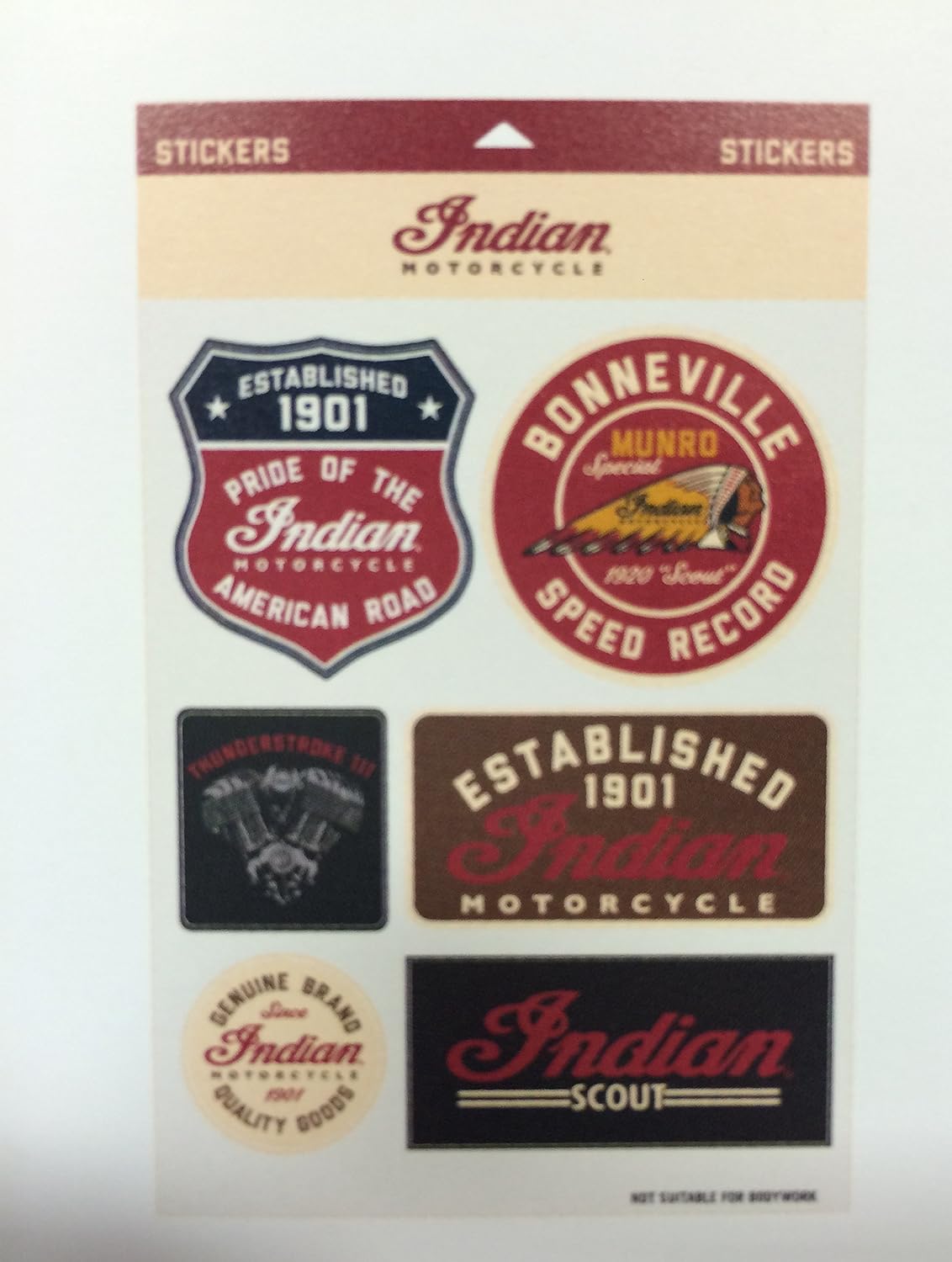 Amazon.com: Indian Motorcycle Graphic Sticker Set : Automotive