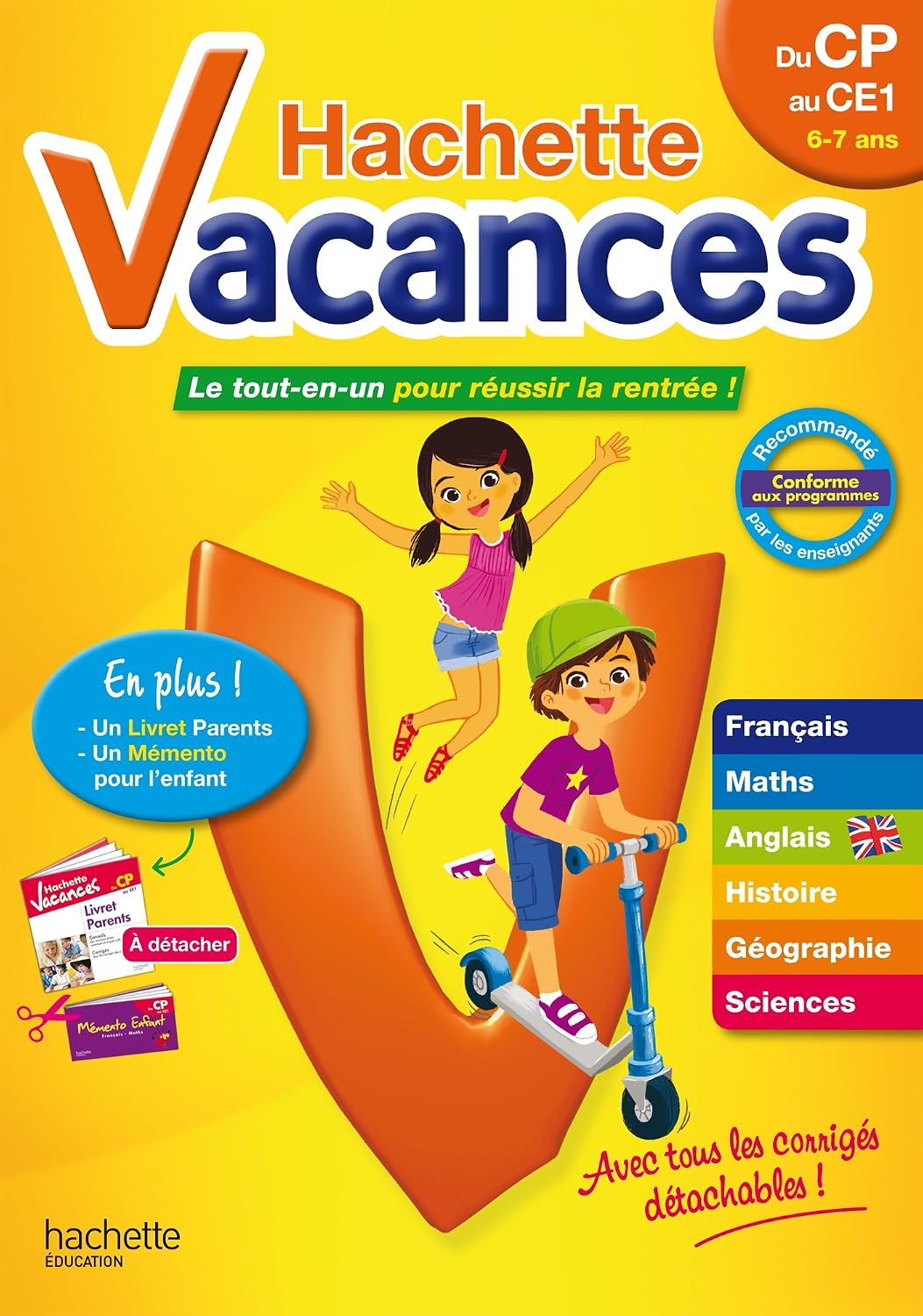 Hachette vacances du CP au CE1: Le tout-en-un pour réussir la rentrée ...