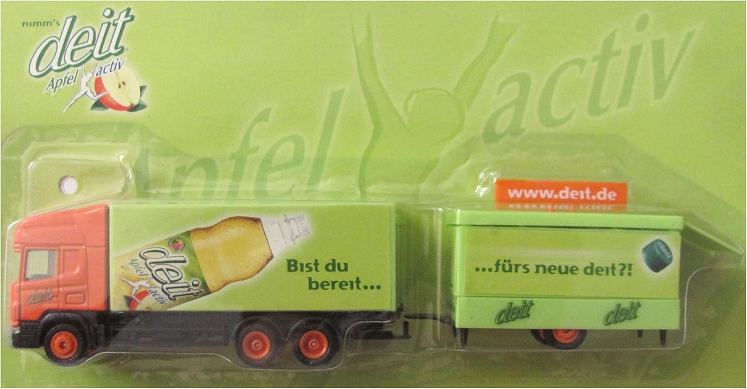 Deit Nr.03 - Bist du bereit für´s Neue deit - Deit Apfel activ - Scania - Hängerzug mit ...