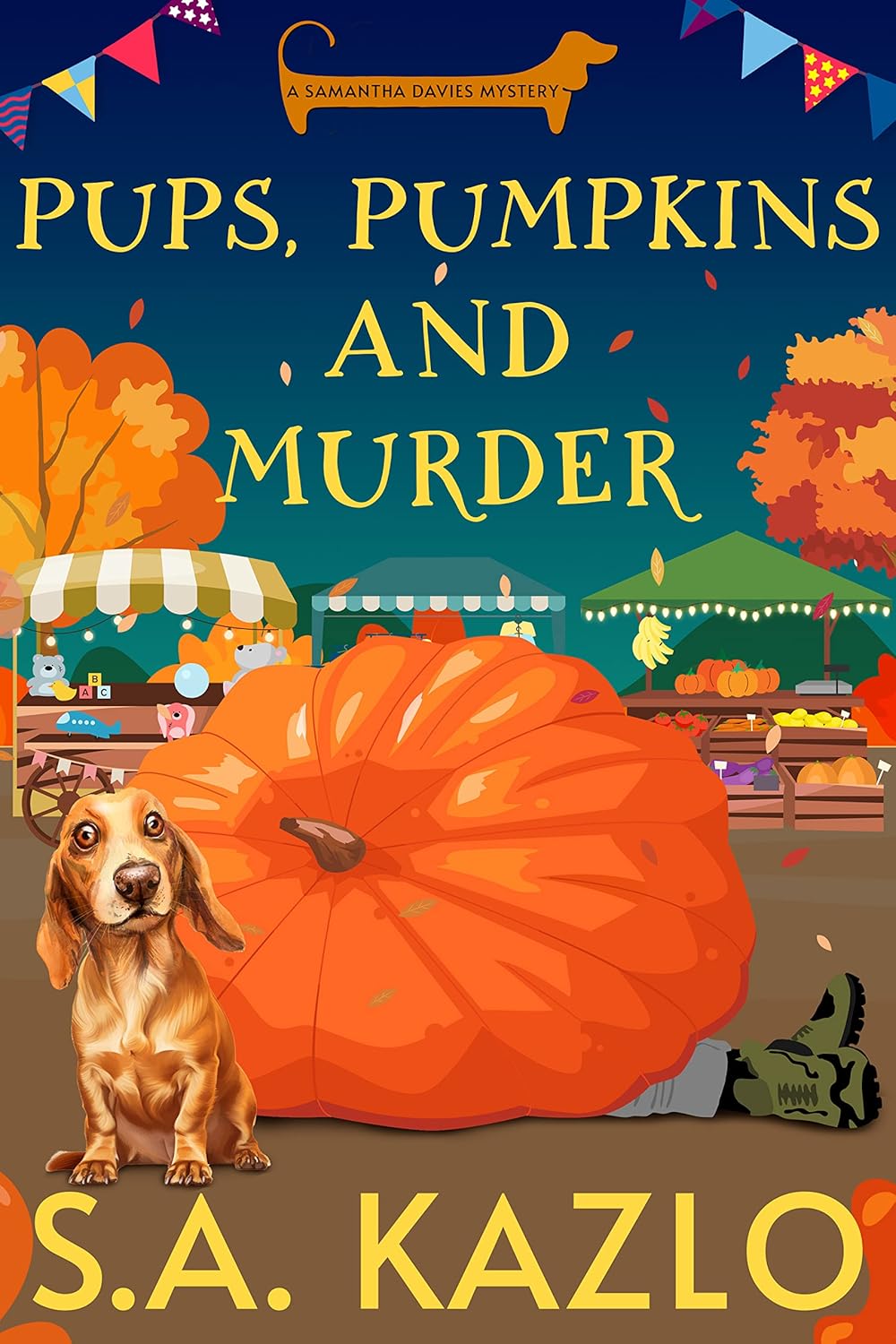 Pups, Pumpkins, and Murder (Samantha Davies Mysteries Book 4) - Kindle ...