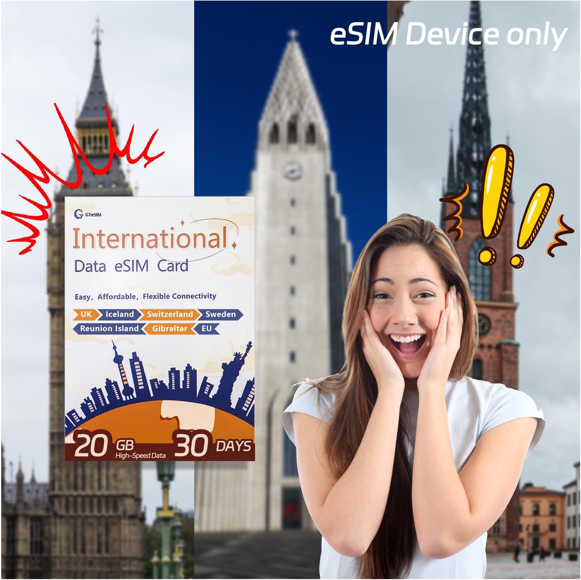 Amazon.com: Vodafone Europe Prepaid eSIM Card - 32GB Data in 5G/4G/LTE ...