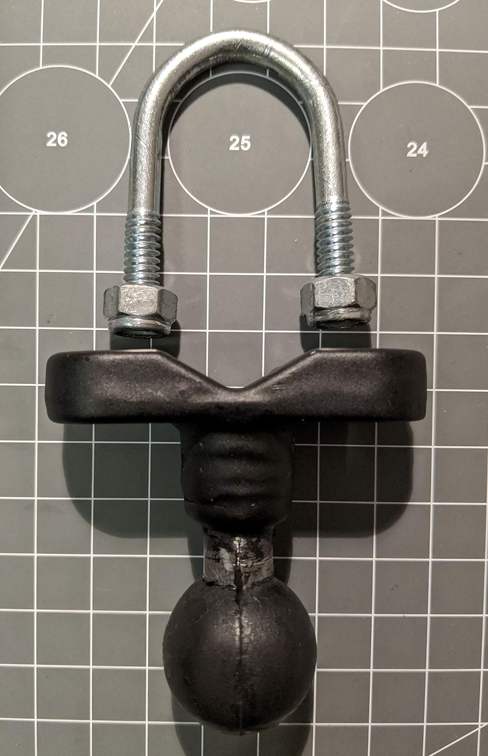 Ram Mount - U-Bolt Base, 1.25" OD max, 1" ball (stainless u-bolt ...