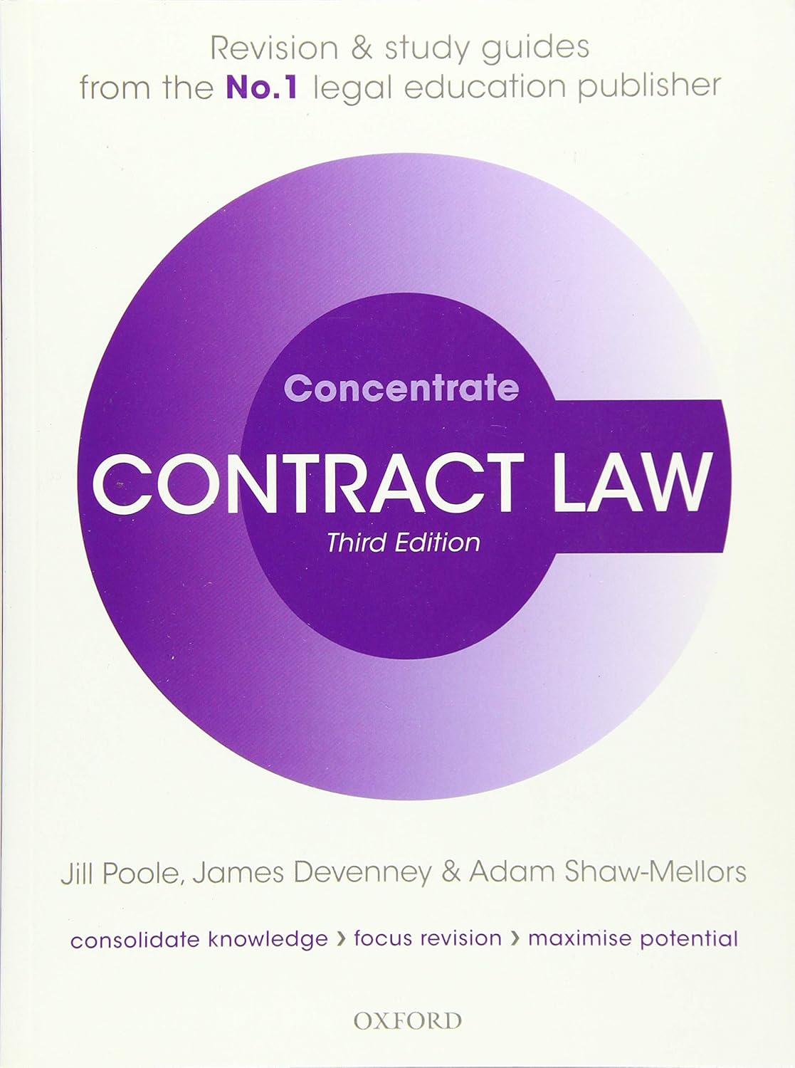 Contract Law Concentrate: Law Revision and Study Guide: Poole, Jill ...