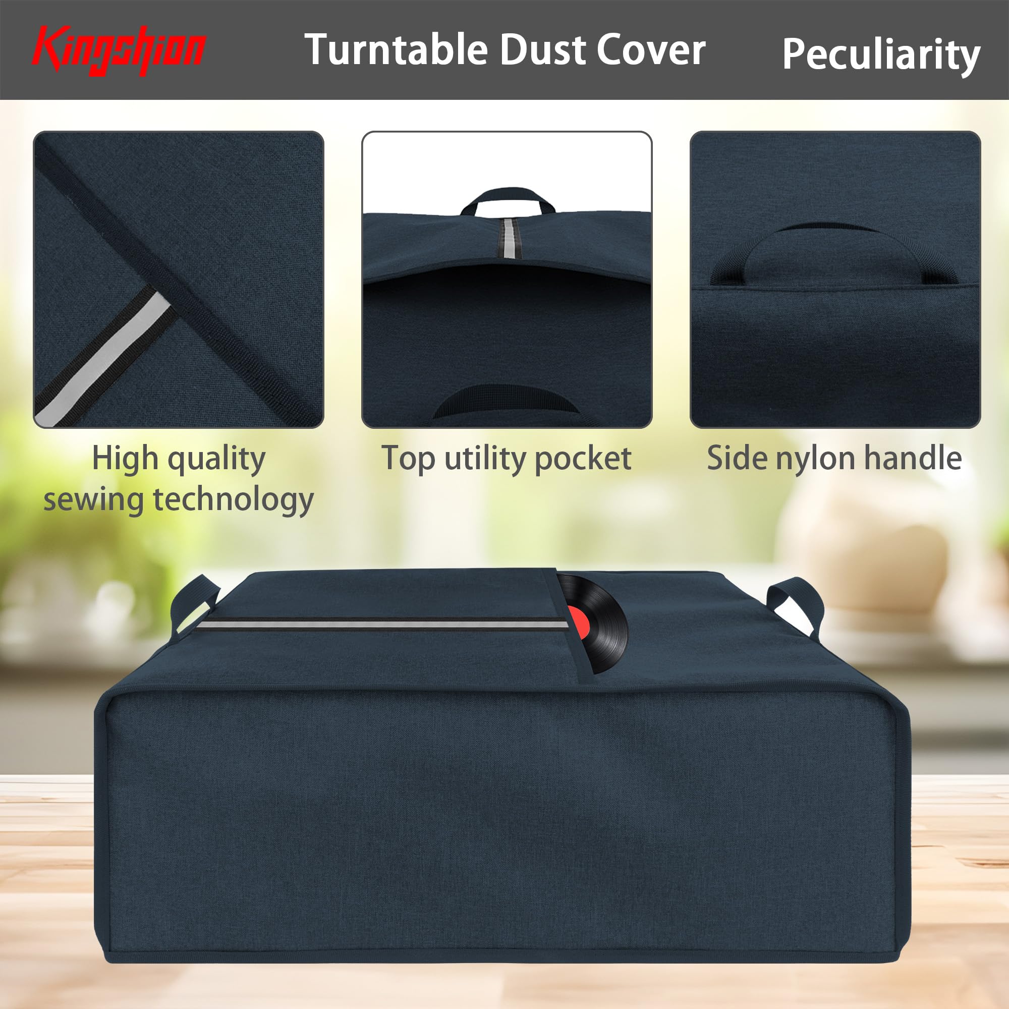 Universal Record Player Dust Protection Cover Universal Turntable Dust ...