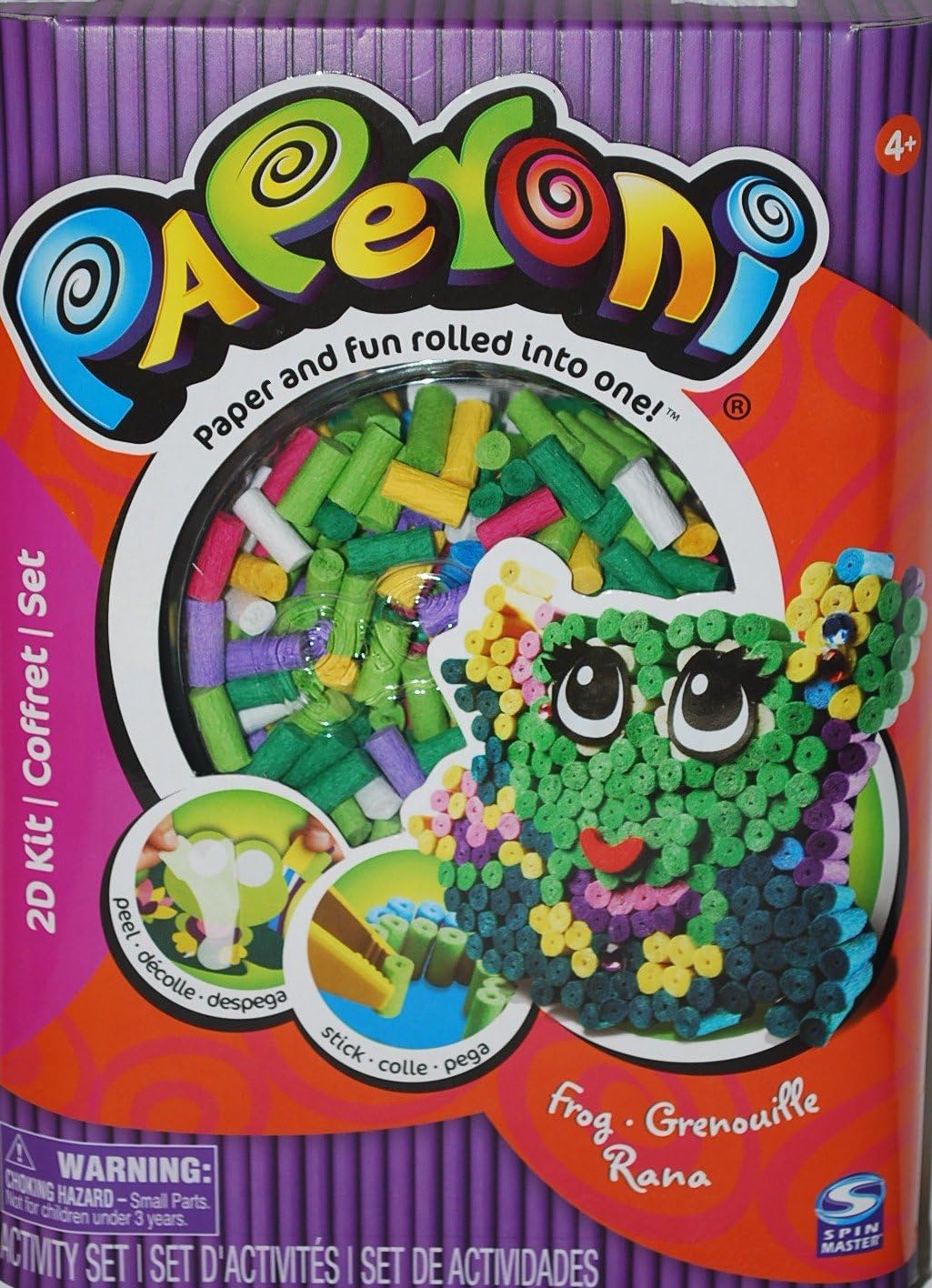 Spin Master Paperoni – Kit de rana 2D – Yaxa Colombia