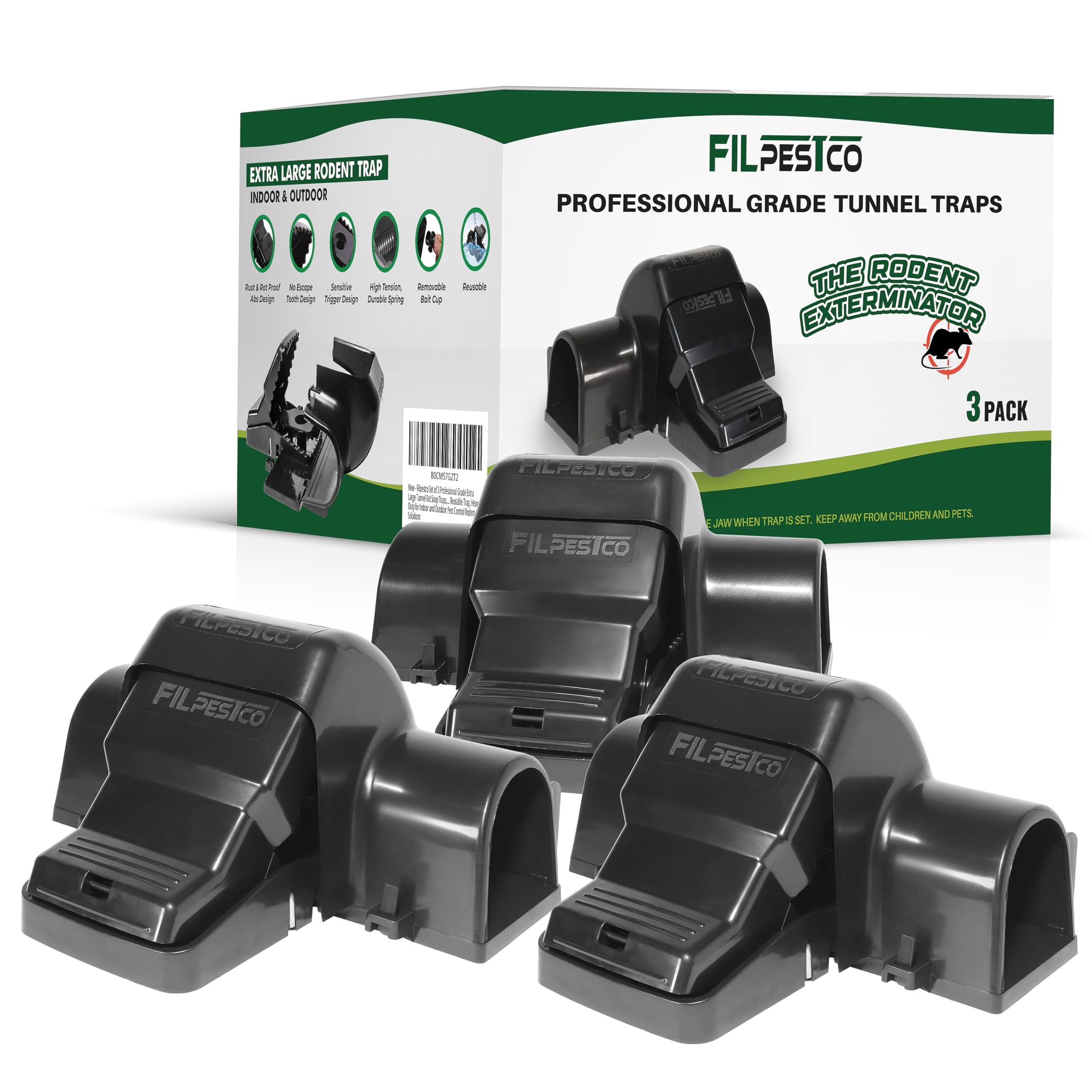 Amazon.com : Filpestco Set of 3 Professional Grade Extra Large Tunnel ...