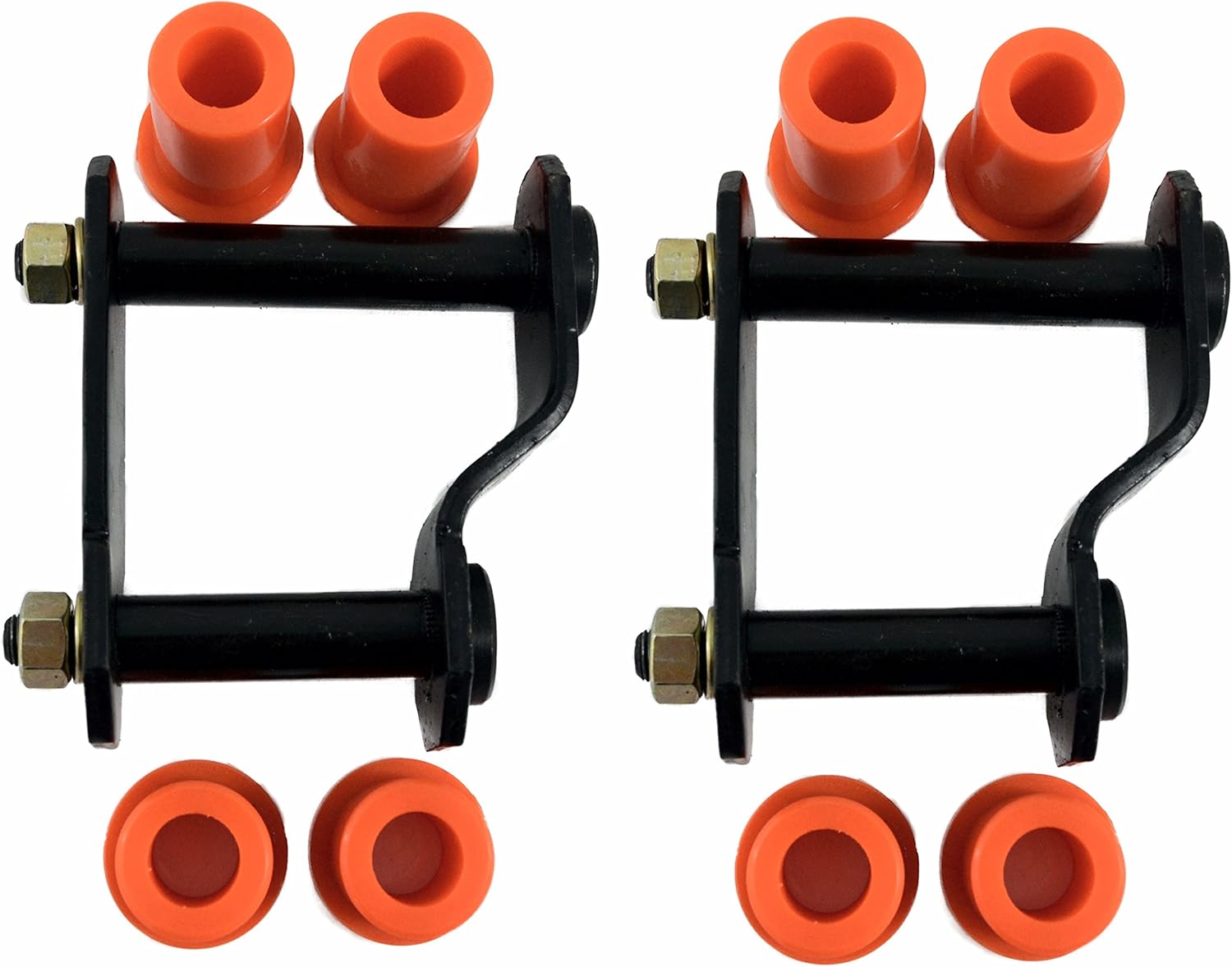 Navara D40 2.5TD/DCI 05/2005>ON Rear Leaf Spring Shackles & Bushes ...