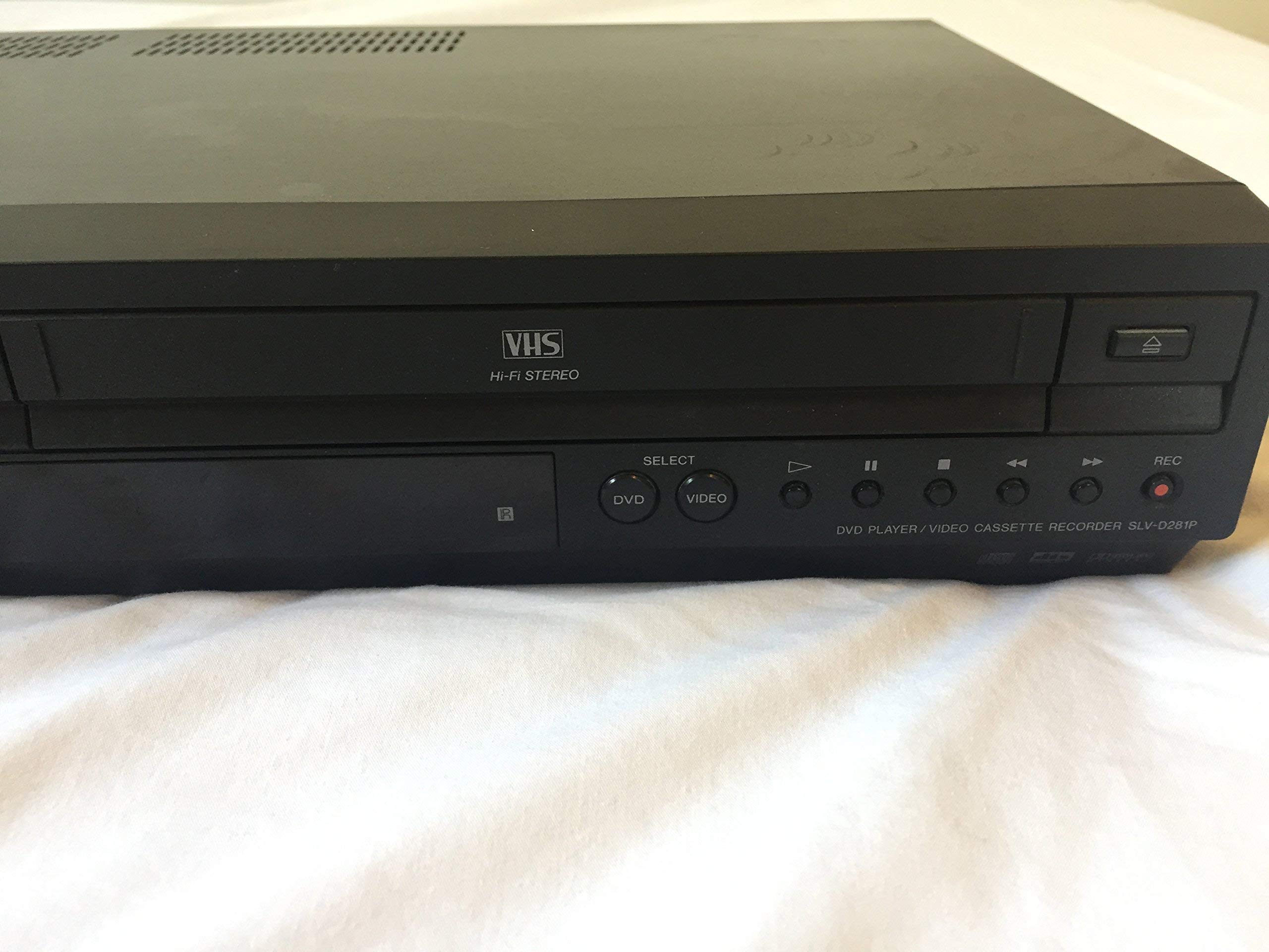 Sony DVD/VCR Progressive Scan Combo Player SLV-D281P (Renewed)