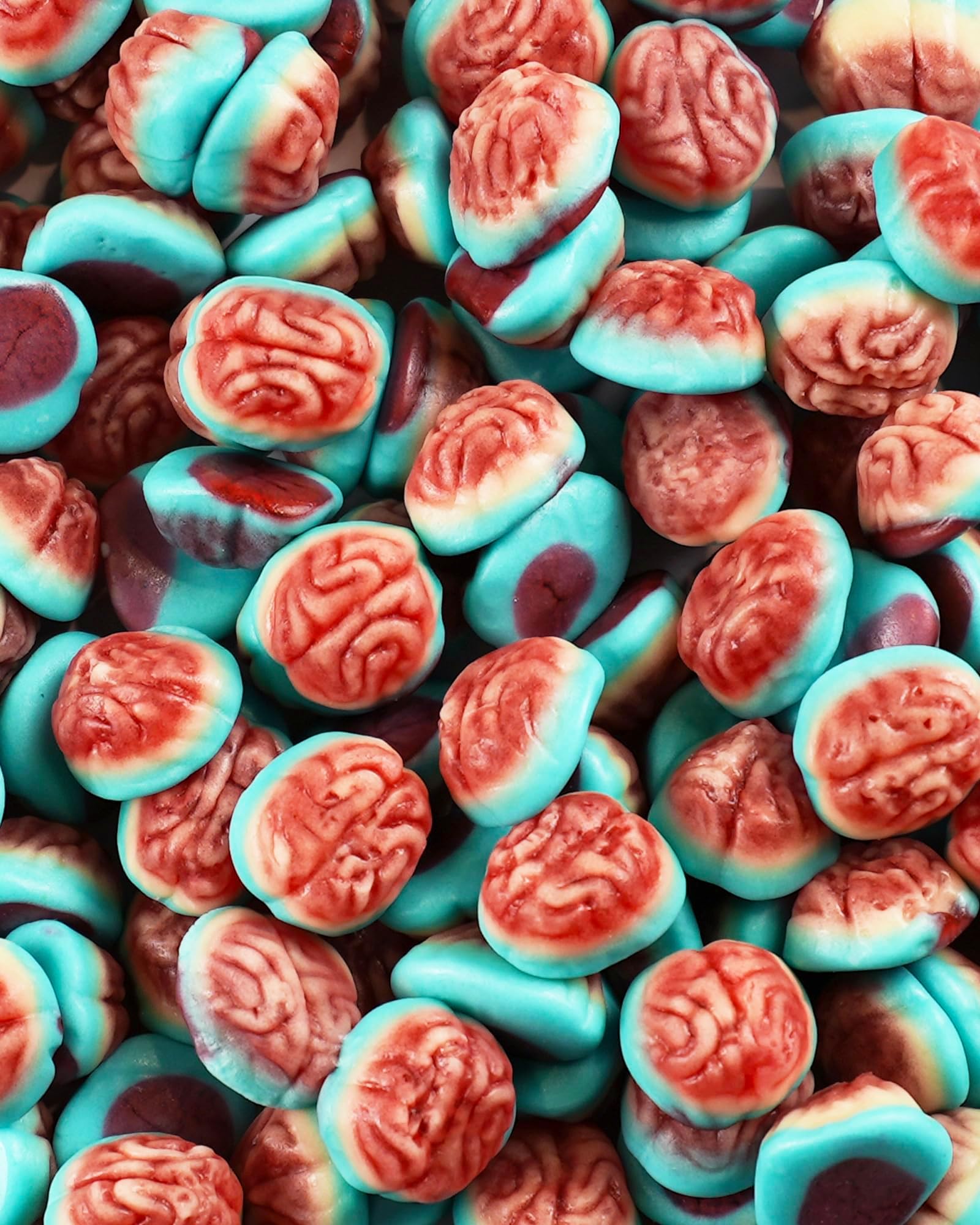 Amazon.com : Gummy Brains Bulk Bag- 2.2 Pounds of Halloween Candy Bulk ...