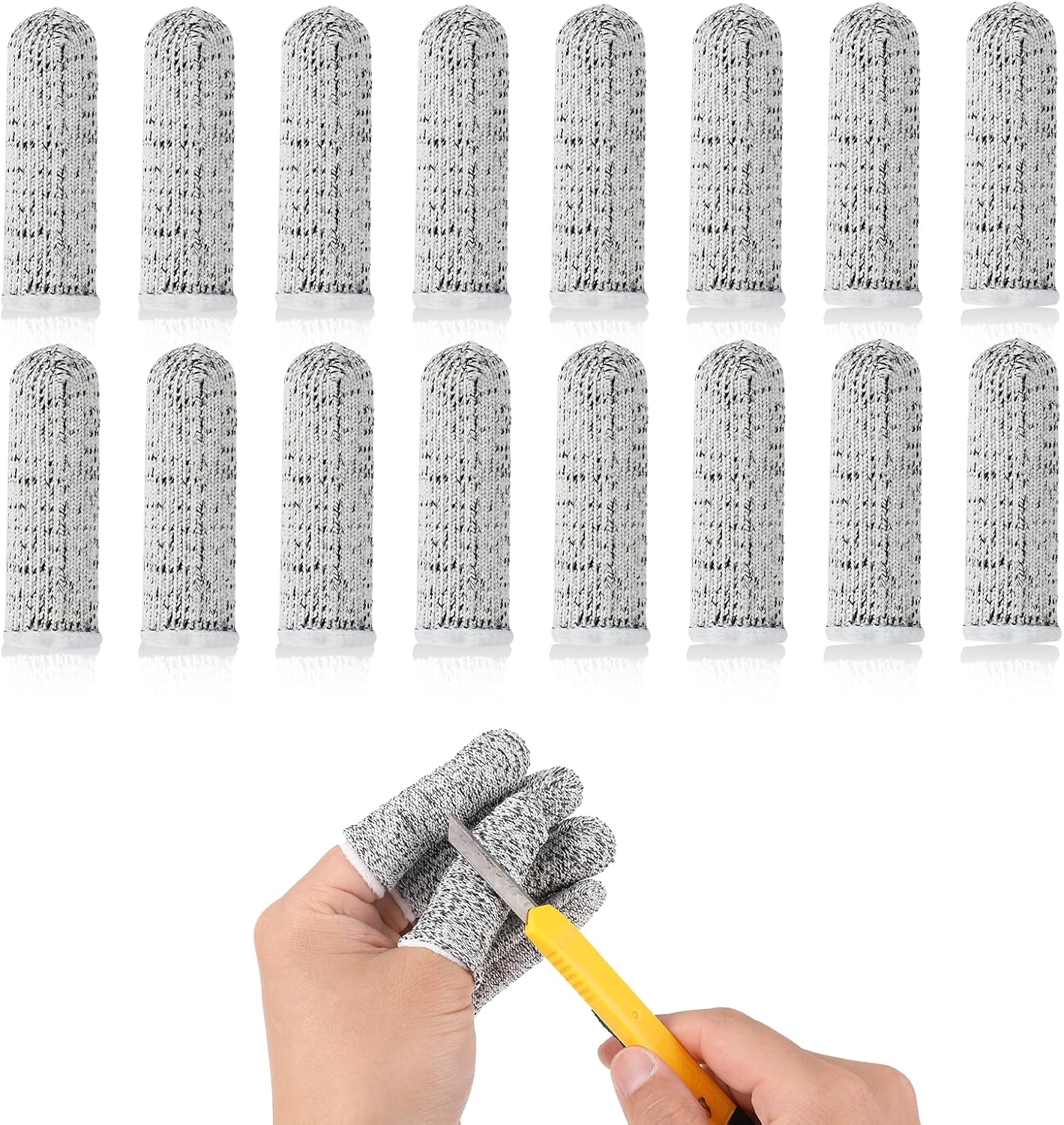 Amazon.com: 40 Pcs Finger Covers Finger Cot Anti-Cut Finger Covers ...