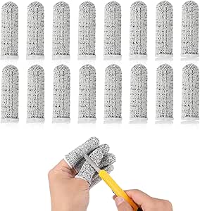 Amazon.com: 40 Pcs Finger Covers Finger Cot Anti-Cut Finger Covers ...