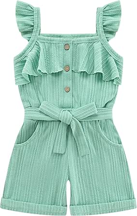 Amazon.com: BOBORA 12-18 Months Girl Clothes Summer Outfit Baby Girls ...
