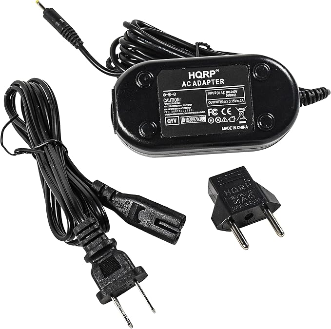Amazon.com: HQRP Replacement AC Power Adapter Compatible with Canon ...
