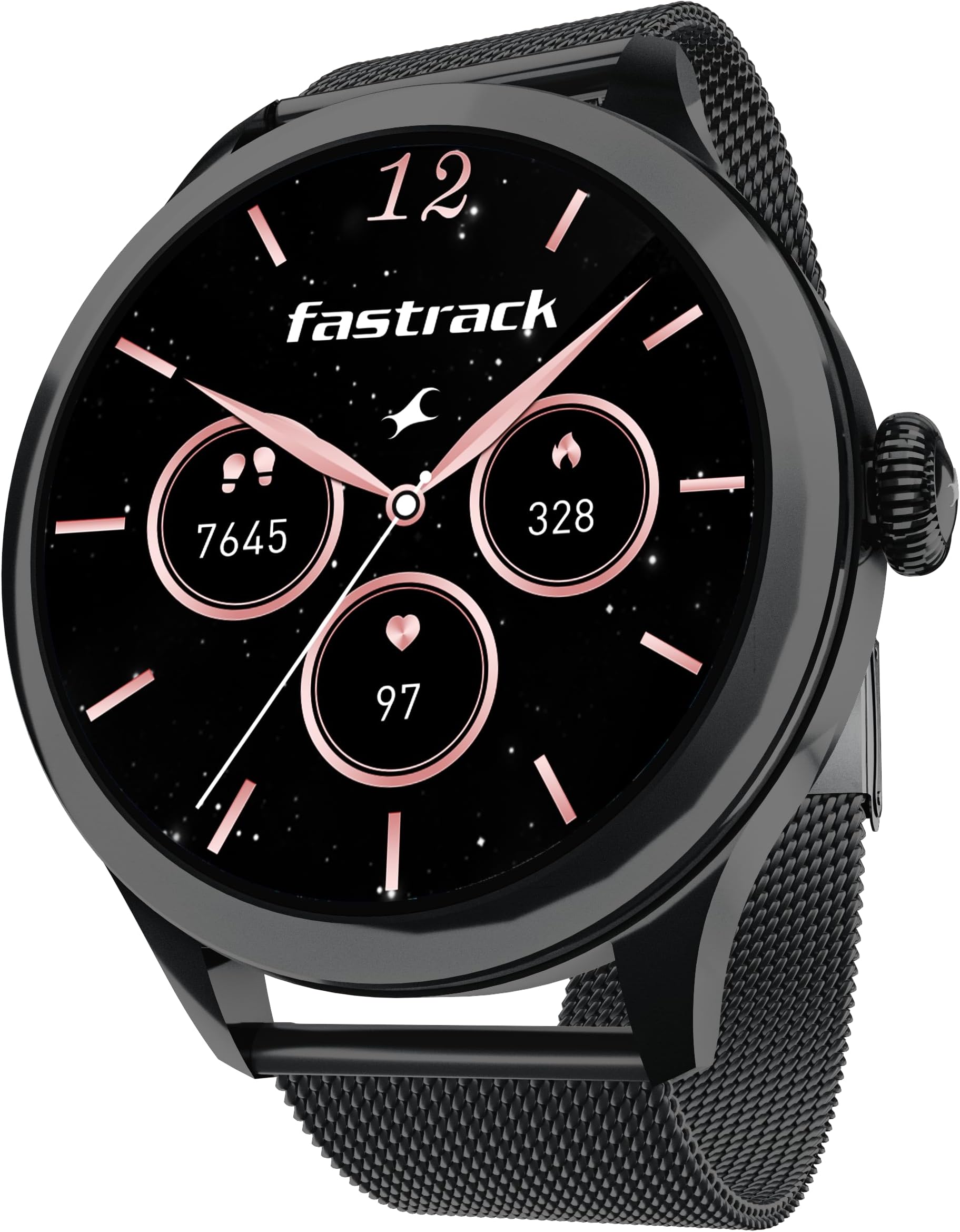Fastrack Noir Pro Womens Smart Watch, 3.0 cm Super AMOLED Display, 390 ...