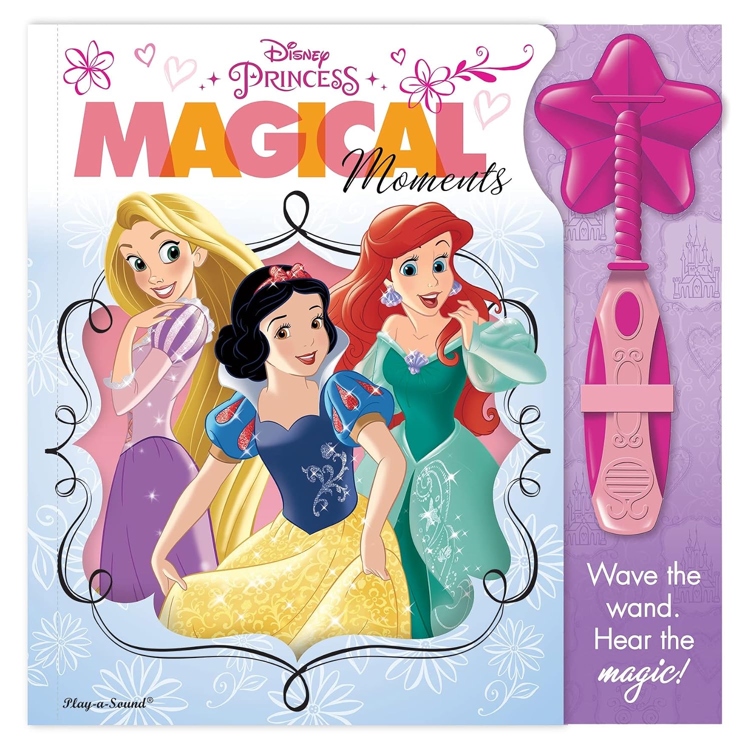 Disney Princess- Magical Moments Interactive Magic Wand and Book Set ...