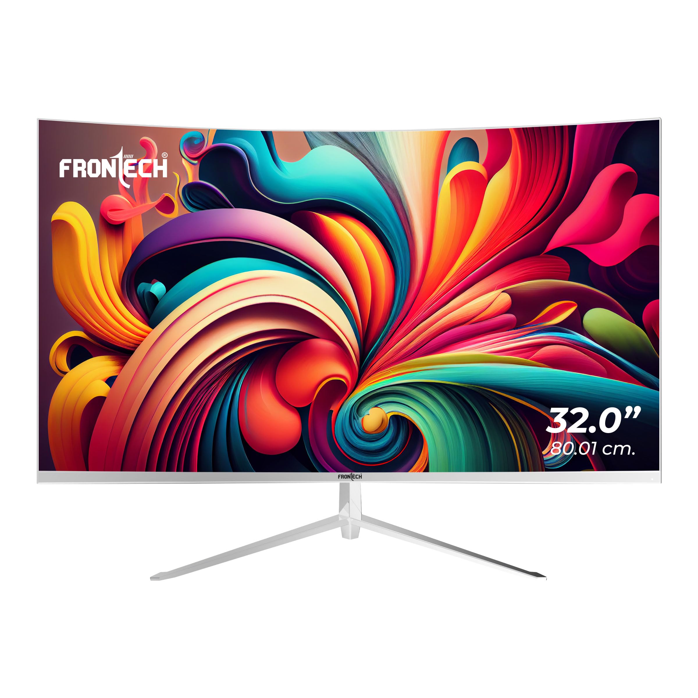 FRONTECH 32 Inch Ultima Series Curved LED Monitor | Refresh Rate 75Hz ...