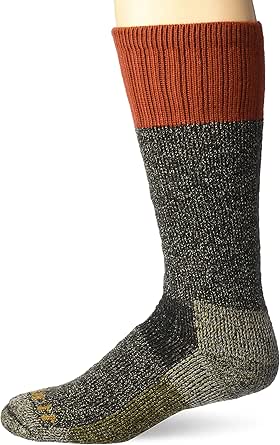 Amazon.com: Carhartt Men's Cold Weather Boot Sock, Rust, Shoe Size: 6 ...