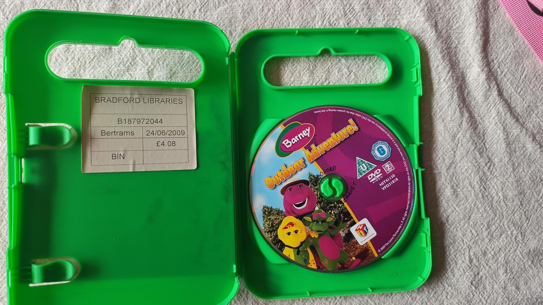 Barney: Outdoor Adventure [VHS] : Amazon.co.uk: DVD & Blu-ray