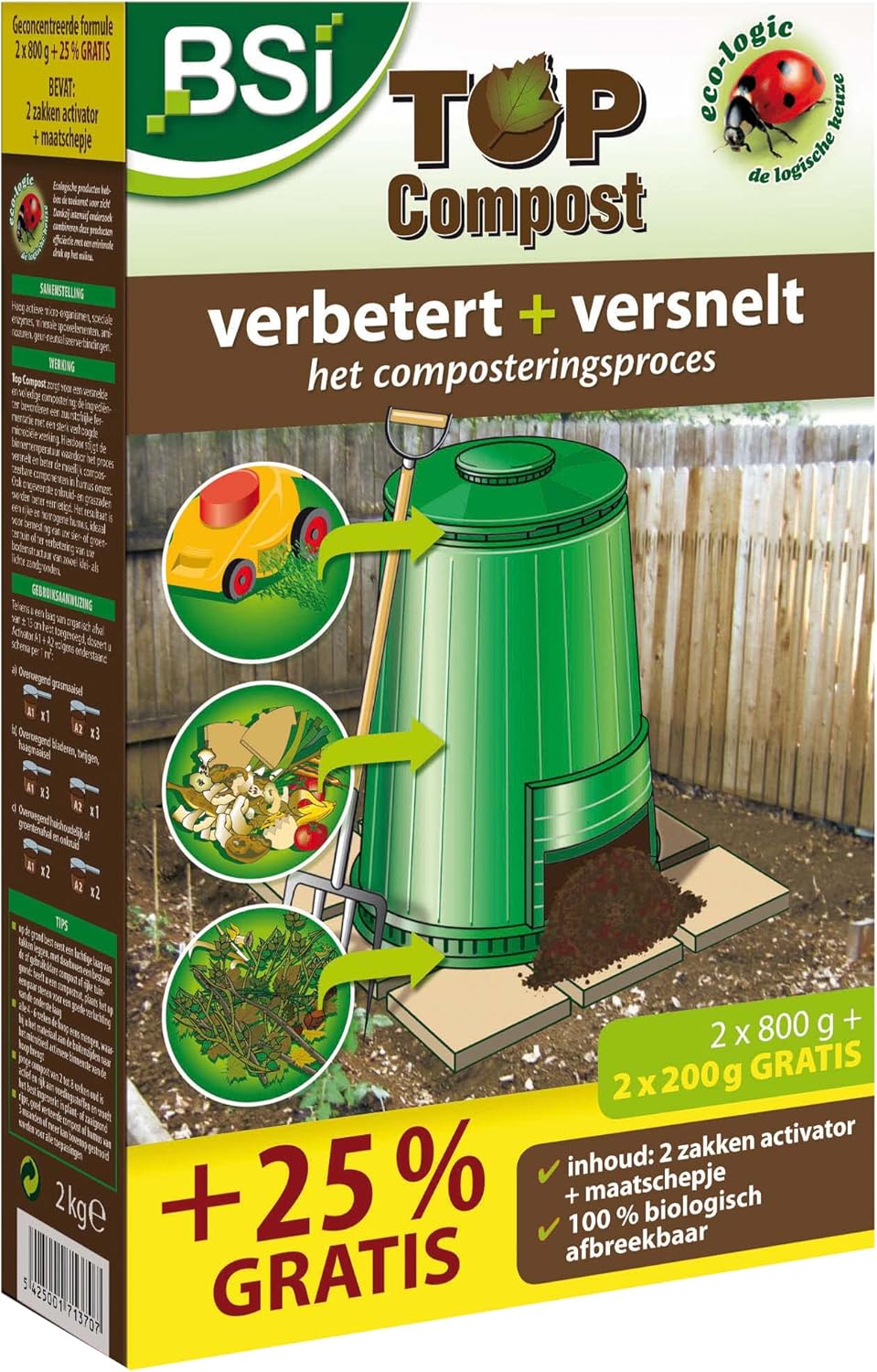BSI Top Compost Professioneller Komposter : Amazon.de: Garten