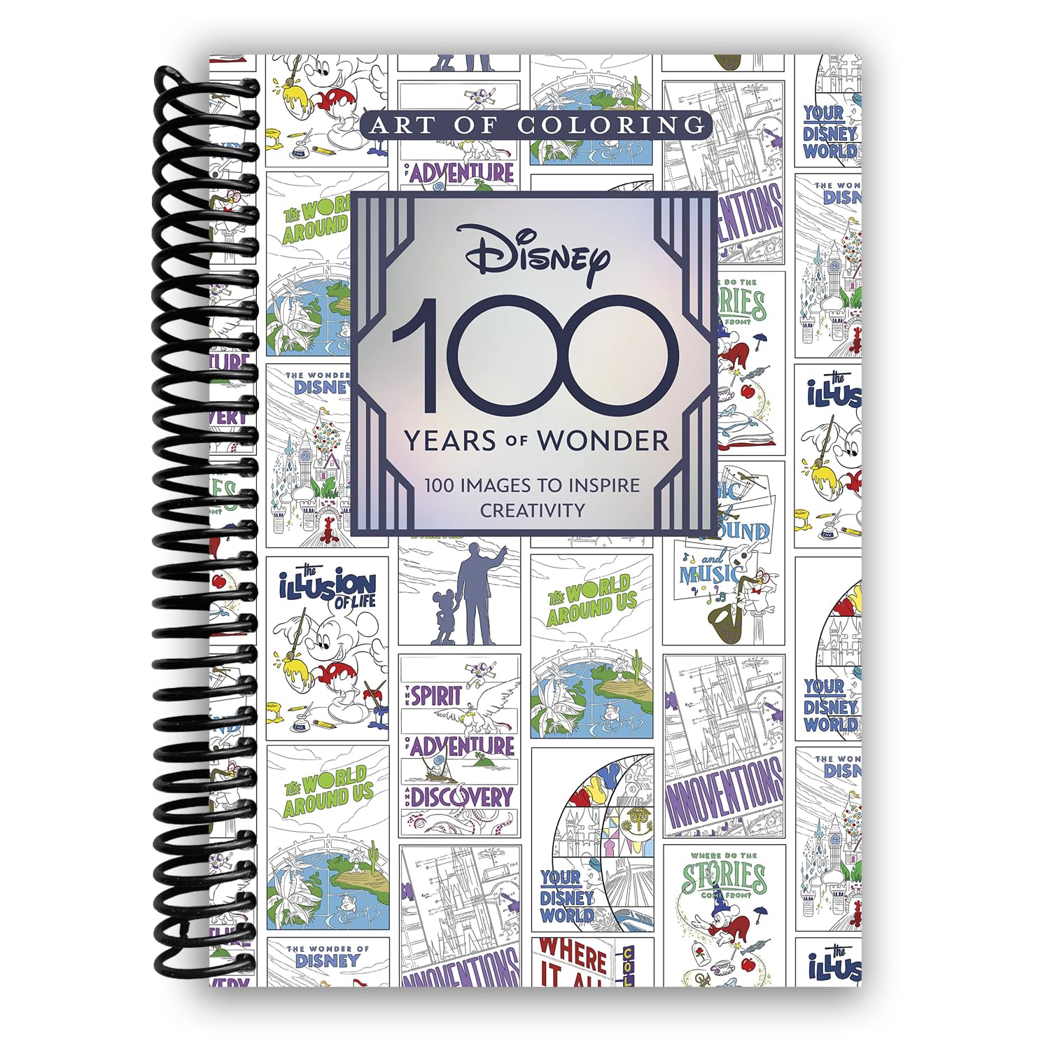 100 Disney Characters Coloring Book Bendon Disney Mickey Sticker By