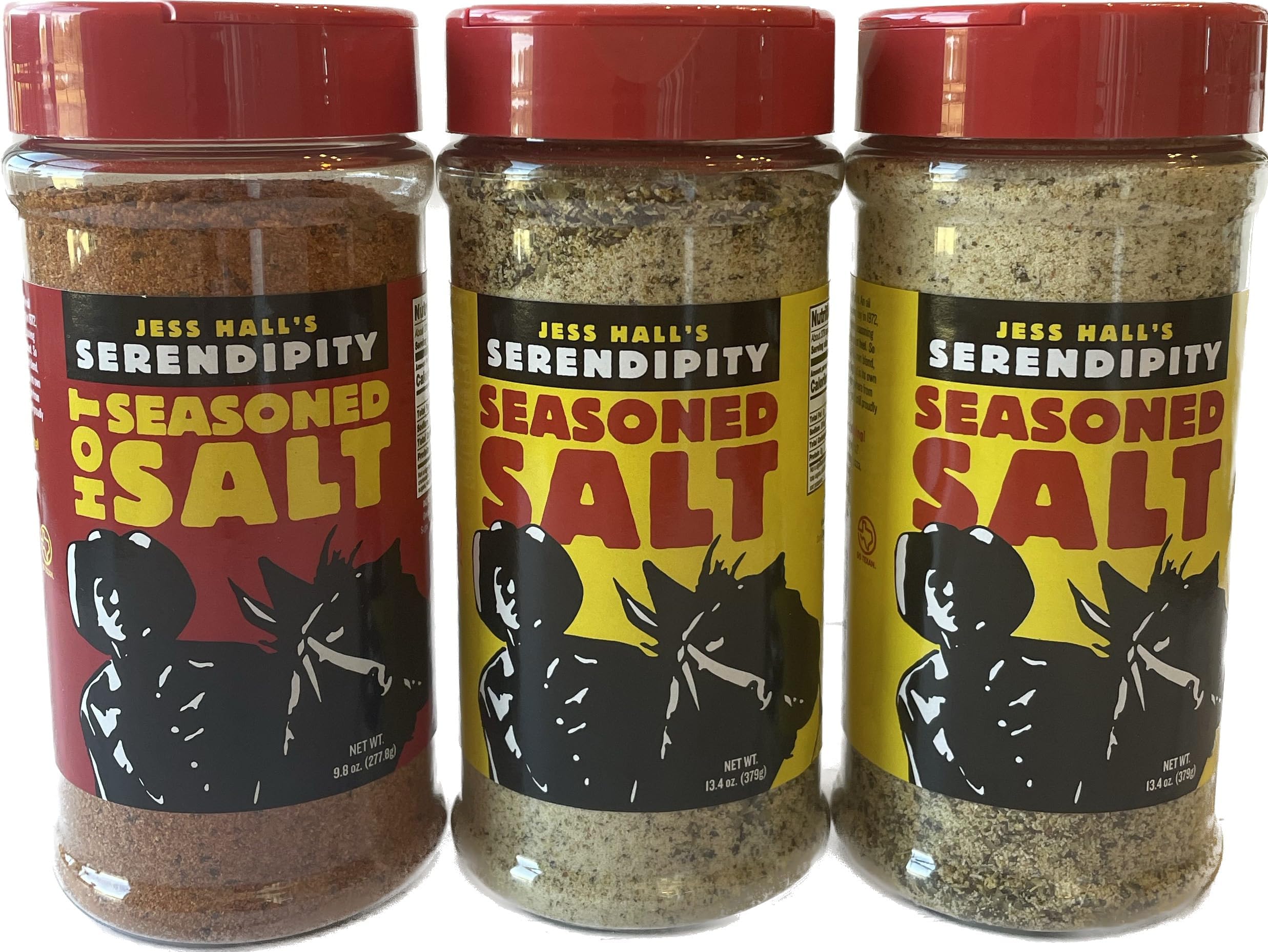 Amazon.com : Jess Halls Serendipity Seasoning Salt, 4.7 ounce (3 Pack ...