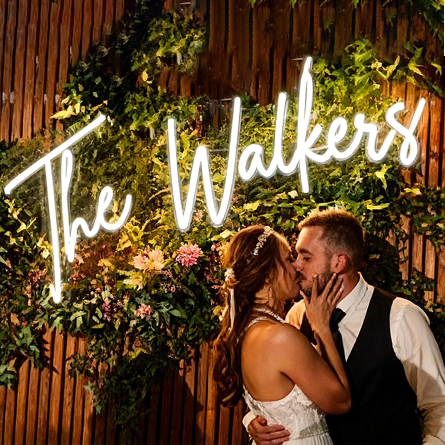 Custom Neon Sign, Personalized LED Neon Light for Wedding Birthday Bar ...