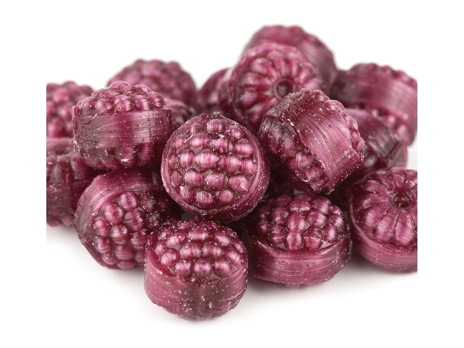 Amazon.com : Filled Raspberries Hard Christmas Candy 1 pound : Grocery ...