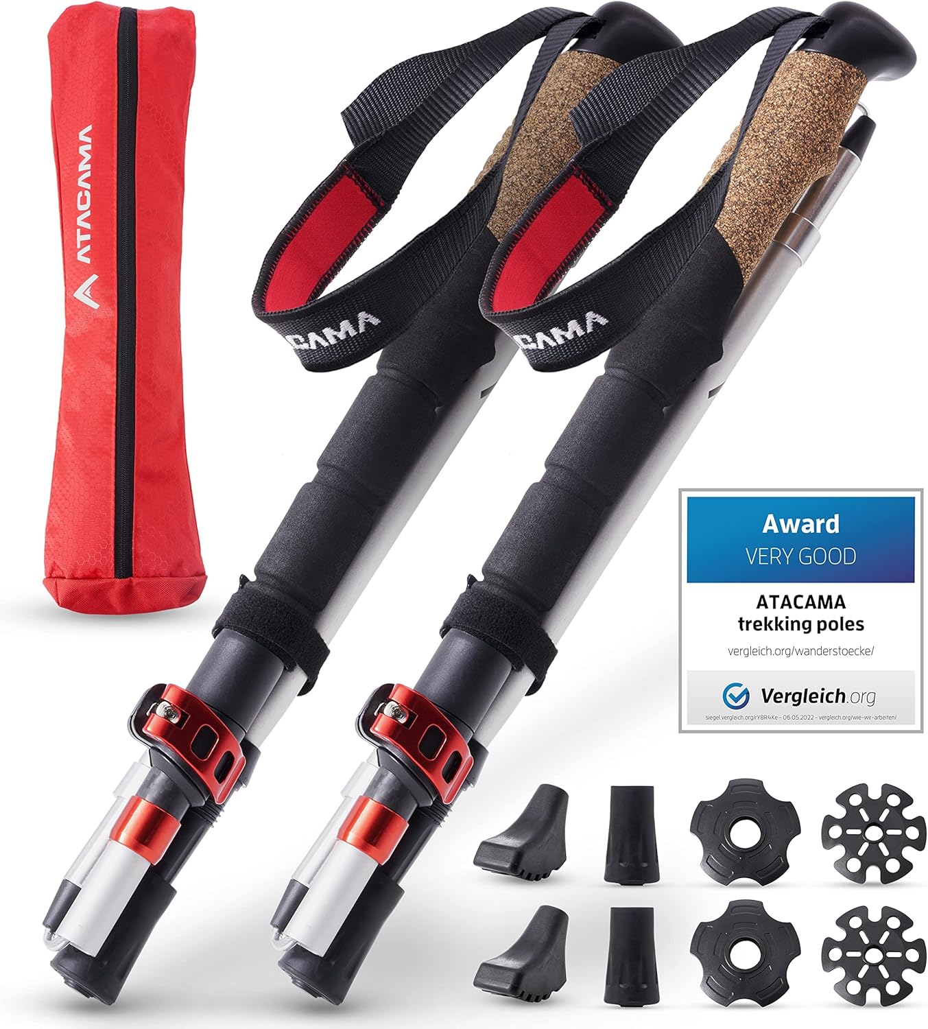 Amazon.com : ATACAMA Lightweight Foldable Carbon and Aluminum 7075 ...