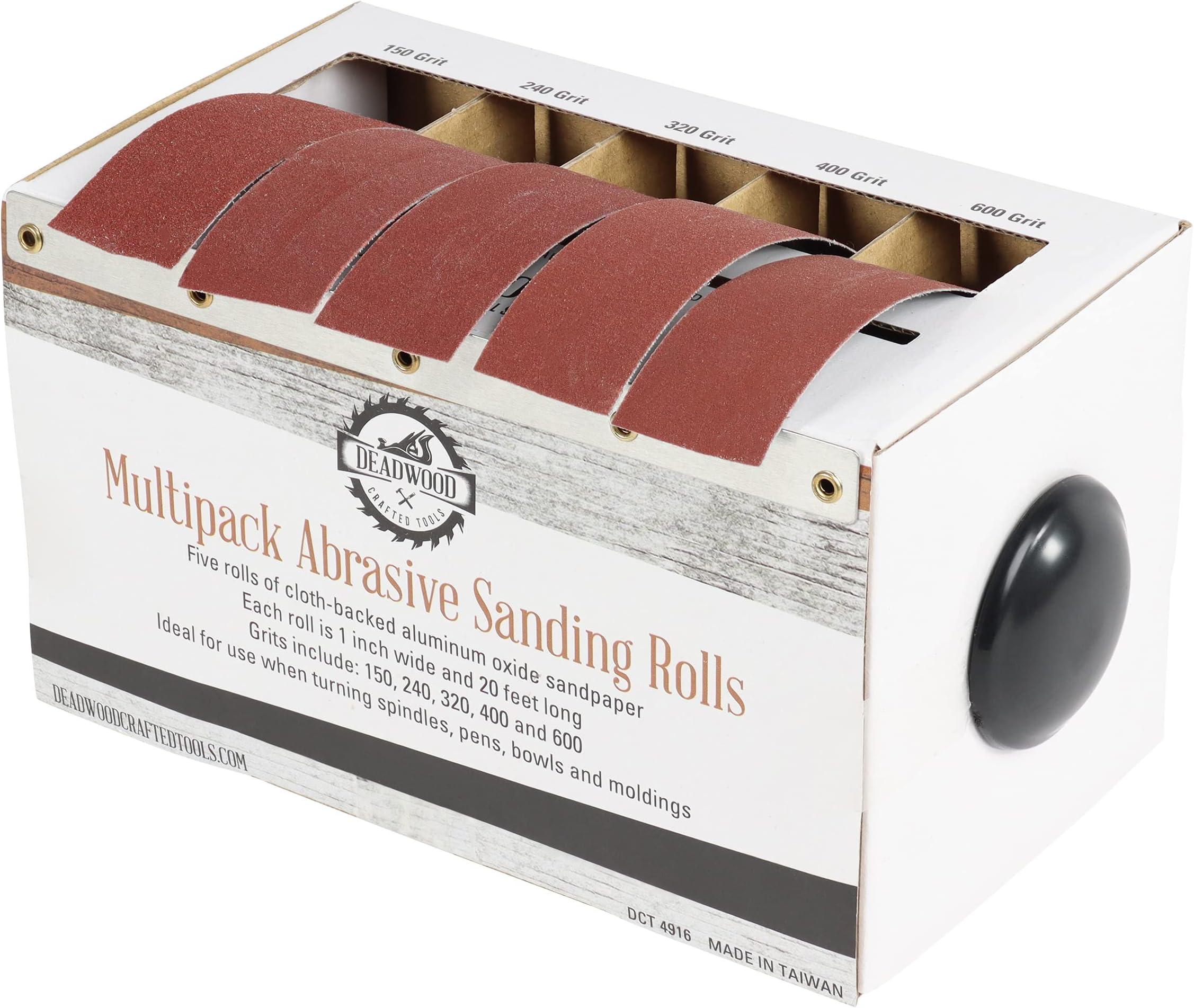 Boxed Multi-Roll Assorted Abrasive Rolls For Wood Turners, Furniture ...