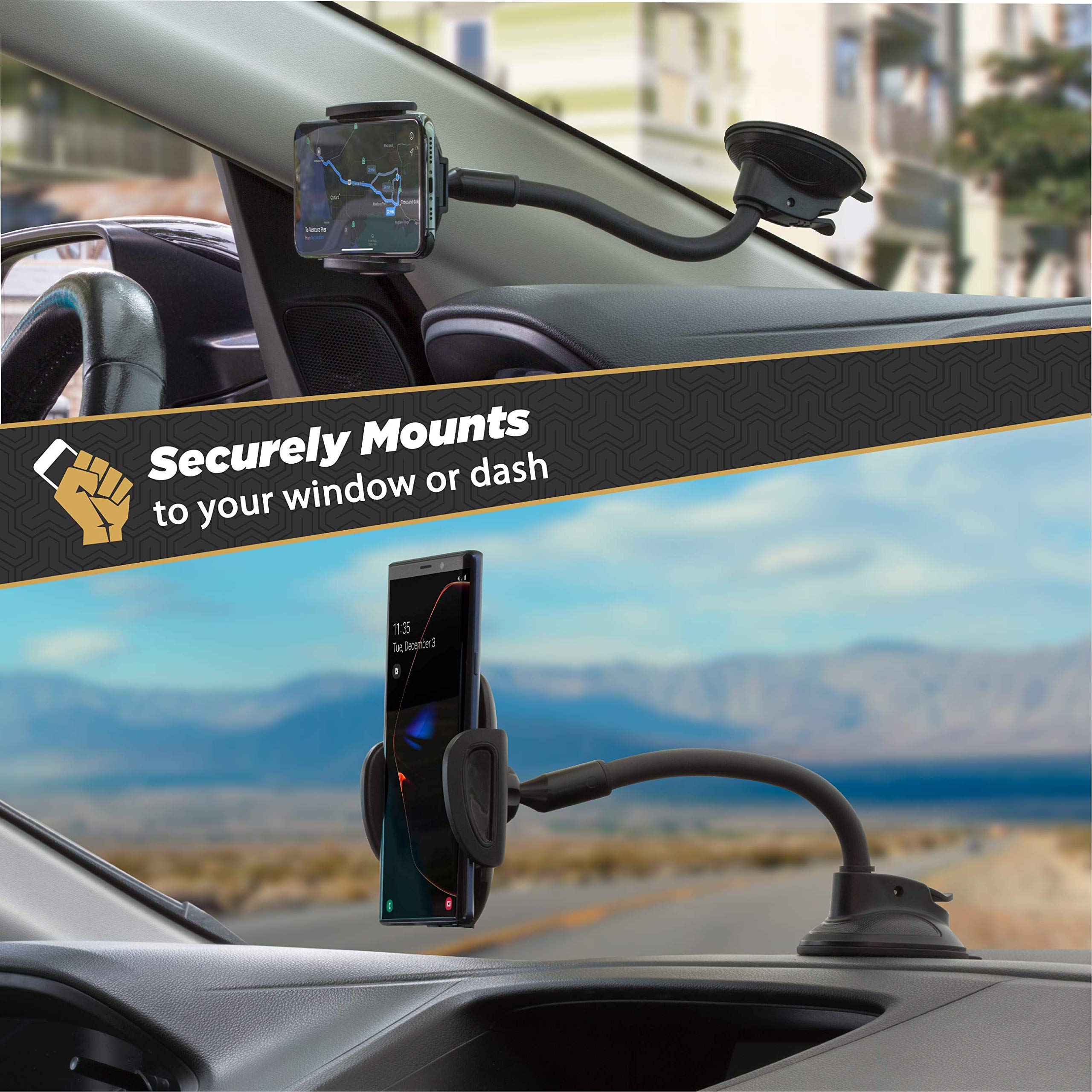 Snapklik.com : Scosche SUHWDL-2PXCES0 Select Windshield Or Dashboard ...