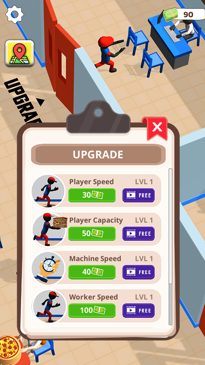 Idle Pizza Restaurant - Pizza Ready Business Empire Tycoon Game - App ...