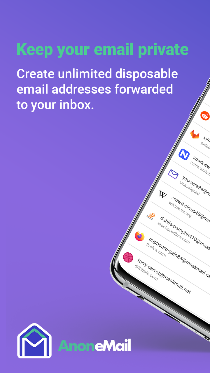 AnoneMail - disposable emails - App on Amazon Appstore