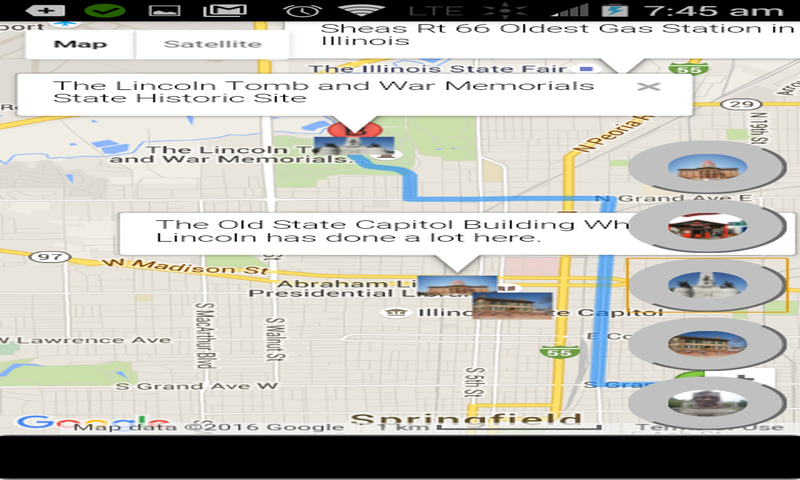 Springfield IL Tourist Map - App on the Amazon Appstore