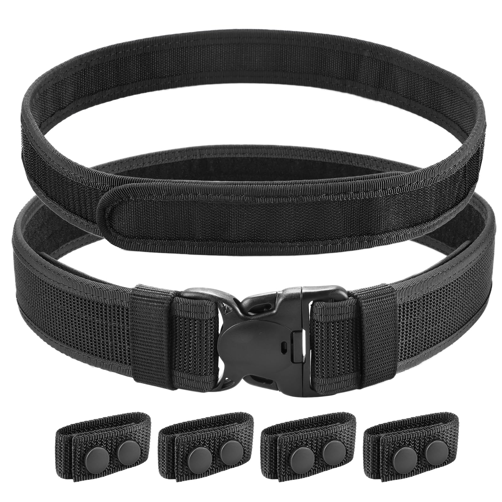 KDKDXV Duty Belt Police Utility Tactical Security Guard Belt (Outer ...